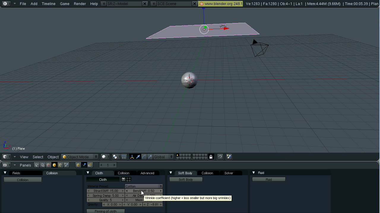 Cloth Simulation Tutorial #1 - Basics