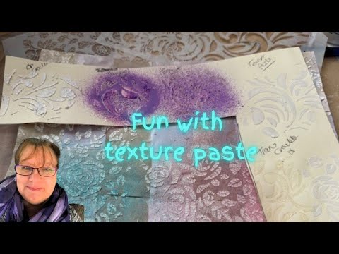 🎨 Cara Menggunakan Pasta Tekstur | Seni Media Campuran #junkjournal