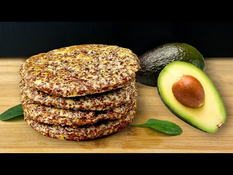 Take 1 cup of flax and water! Better than bread! I lost weight very quickly