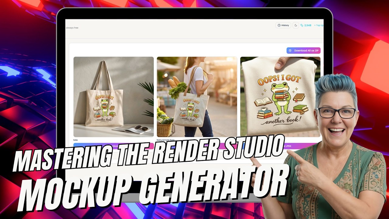 Mastering the Render Studio Mockup Generator