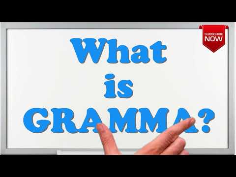 What is the full form of GRAMMA?