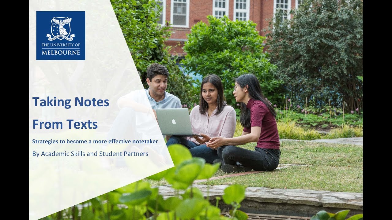 Taking Notes From Texts