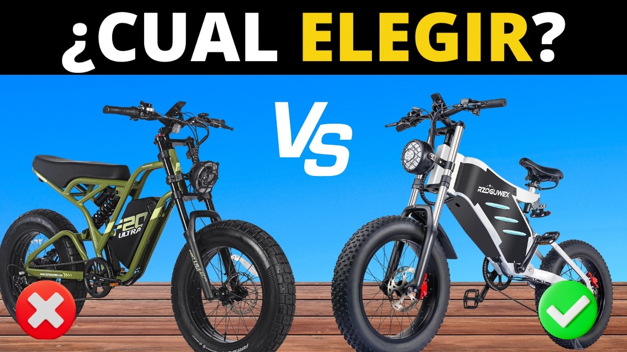 ✅ Las 5 Mejores Bicicletas Eléctricas Potentes de 2026 [Calidad Precio]