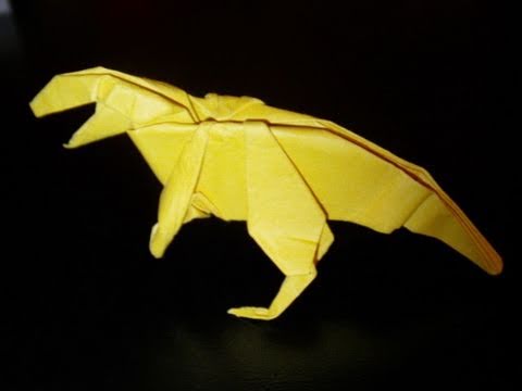 origami dinosaur allosaurus | The Secrets of Origami