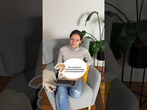 Wie wichtig sind Kompressionsstrümpfe in der #schwangerschaft❔🤔 #kompression #hebamme #shorts