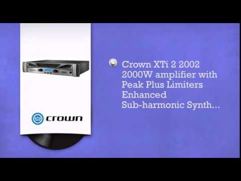Crown XTi 2 2002 Power Amplifier - DJkit.com