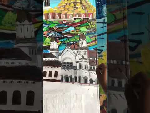 LUKIS PINTU KEMANA AJA INDONESIA🇮🇩 - GEDUNG SATE BANDUNG #artbymince #art #painting #diy