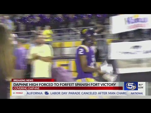 Daphne HS to forfeit football game against Spanish Fort due to ineligible player