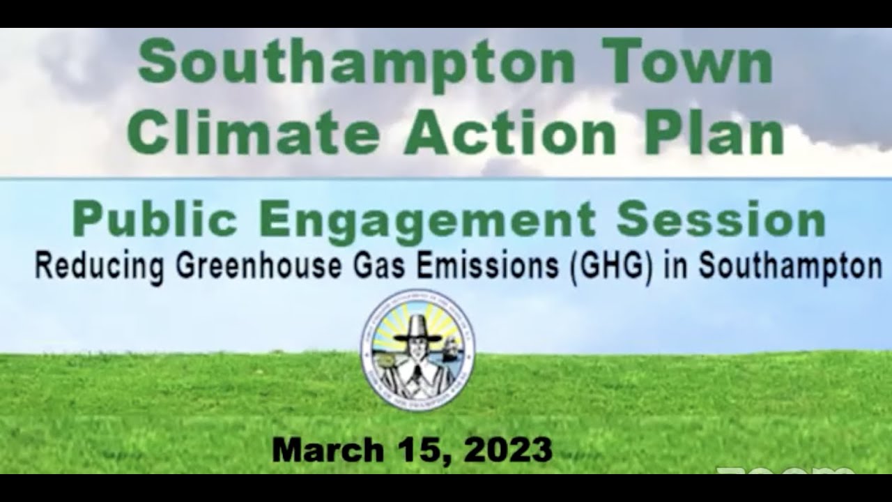 Southampton Town Climate Action Plan March 15, 2023