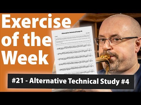Alternative Technical Study #4 for Trumpet | Exercise of the Week #21