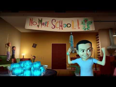 Megamind: The Button Of Doom (2011) | Megamind Takes Back The De-Hydration Gun ending Scene