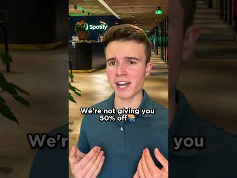 Spotify Secret Discount Hack! 🤑 #spotify #savemoney #studentdiscounts