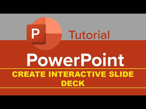 How To Create an Interactive Slide Deck in Powerpoint