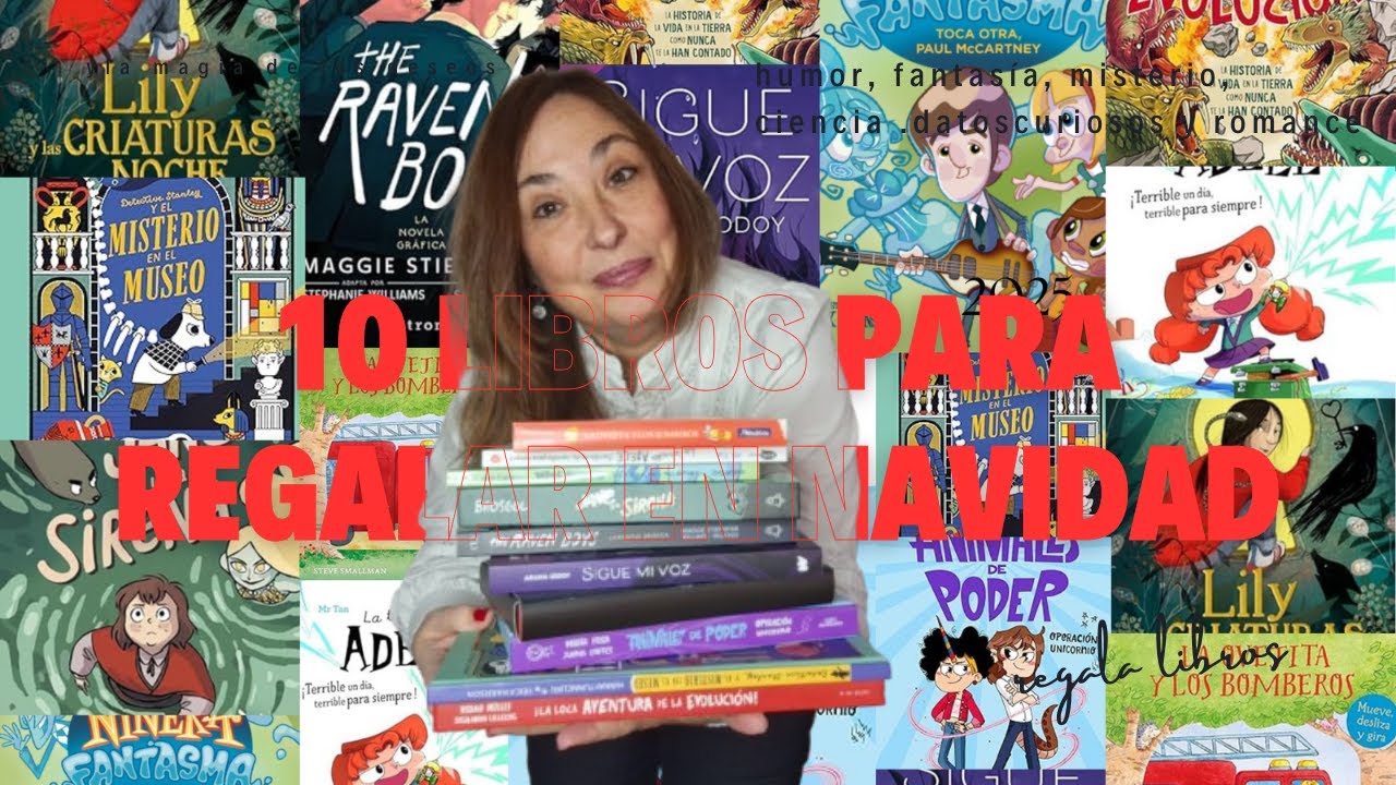 10 libros perfectos para regalar esta Navidad 🎄🎄🎄🎄🎄