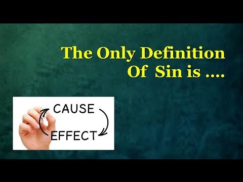 The Only Definition of Sin Is ... - Imad Awde
