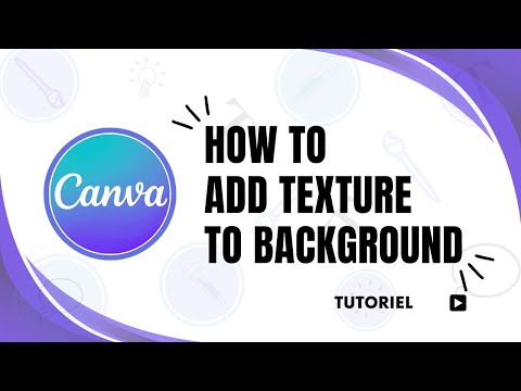 How to add texture to Canva background