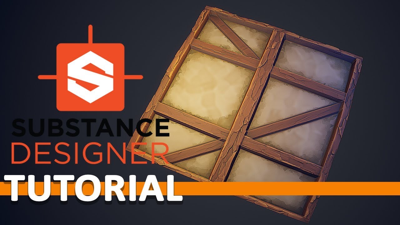 Substance Designer Tutorial -  How to make a Stylized Medieval Wall