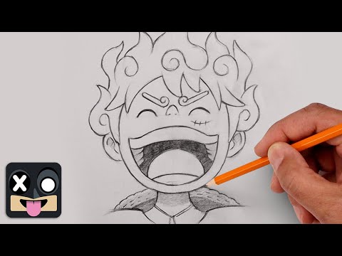 How To Draw Luffy Gear 5 | Step by Step Art Lesson for Beginners