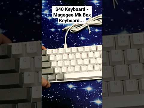 BEST $40 Keyboard! Magegee MK Box...
