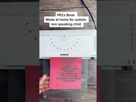 PECs book made at home