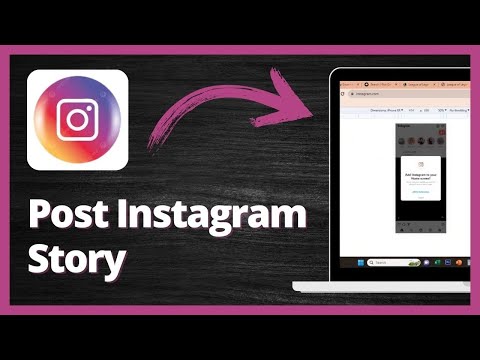 How To Post Instagram Story From PC Desktop 2023