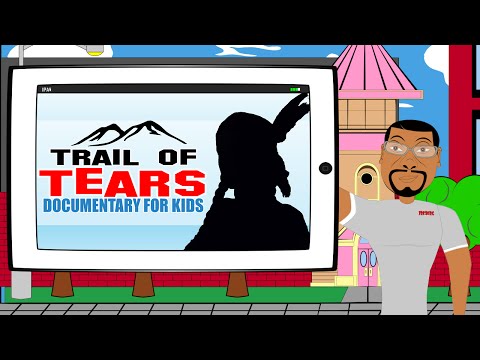 Trail of Tears for Kids Documentary: Watch our Cartoon for Kids on the Trail of Tears
