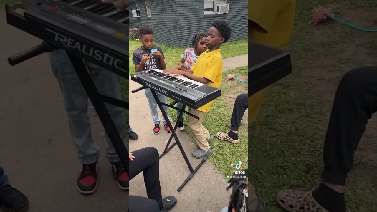 11-year-old Traevon Narcisse performing in Houston, Texas.