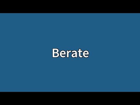 Berate Meaning