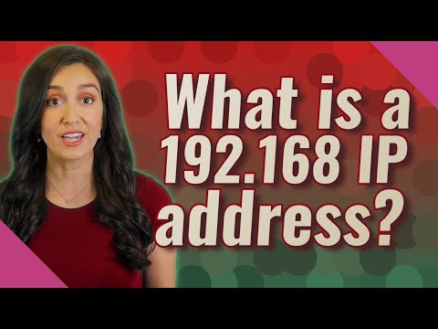 What is a 192.168 IP address?