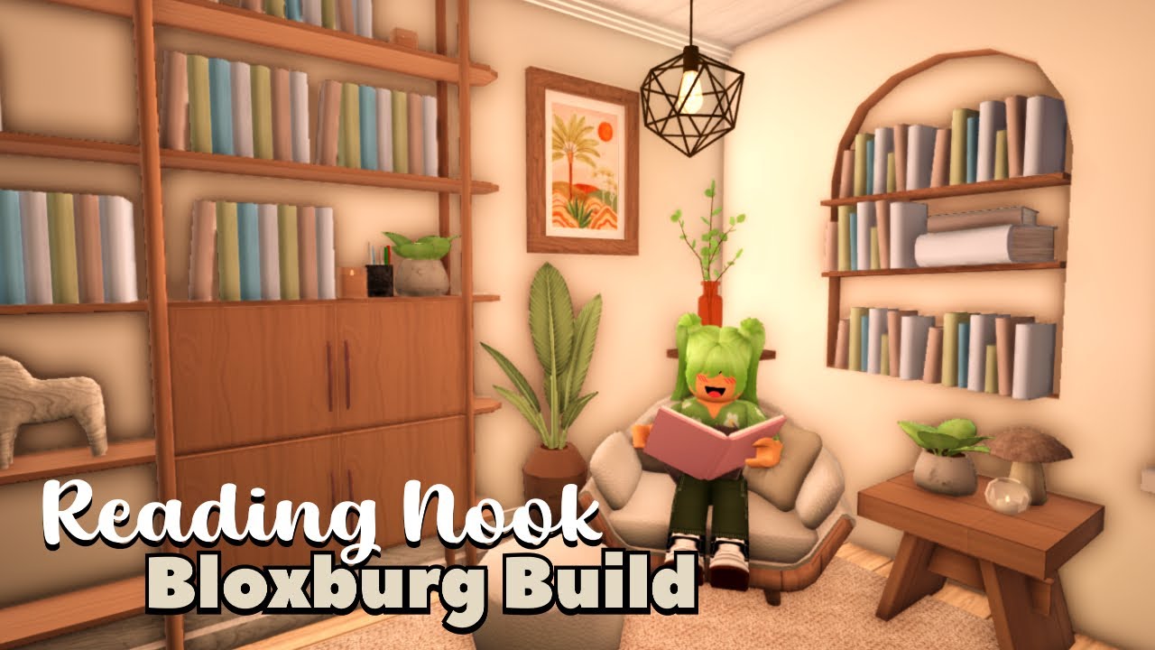 Reading Nook idea in Bloxburg - Bloxburg Builds Ideas - Roblox Bloxburg