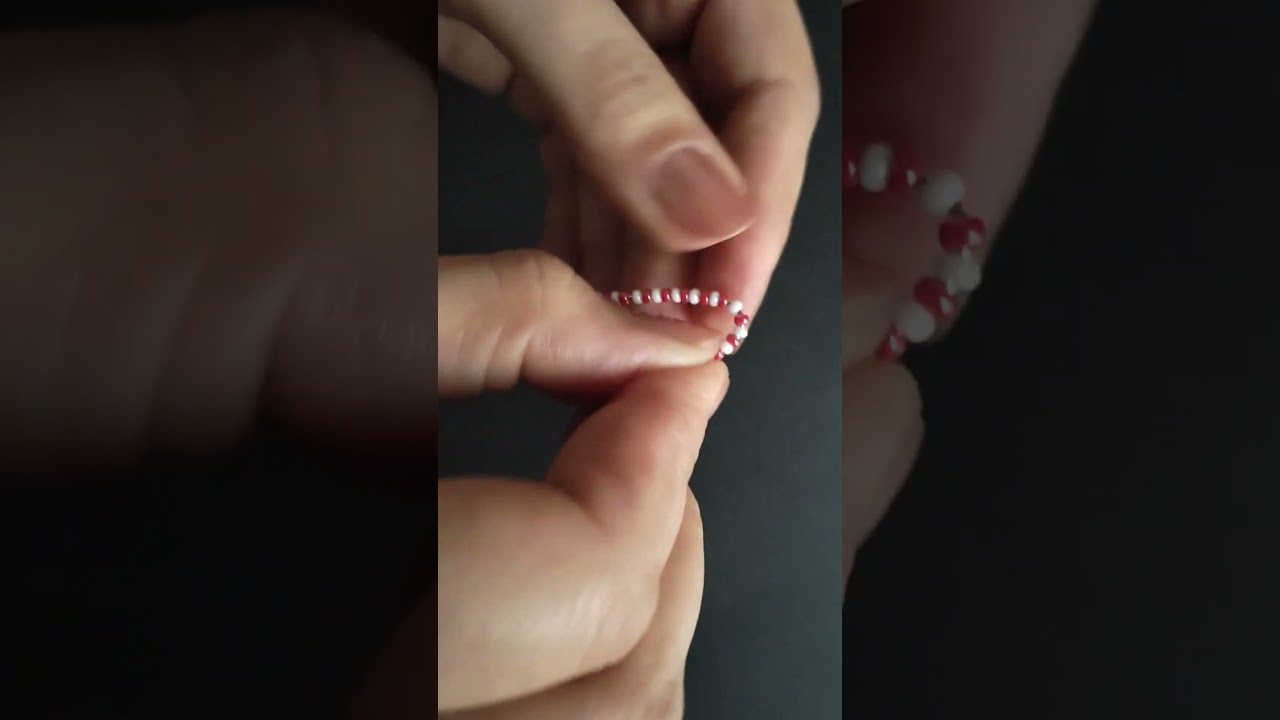 Seed Bead Candy Earrings for Christmas Tutorial