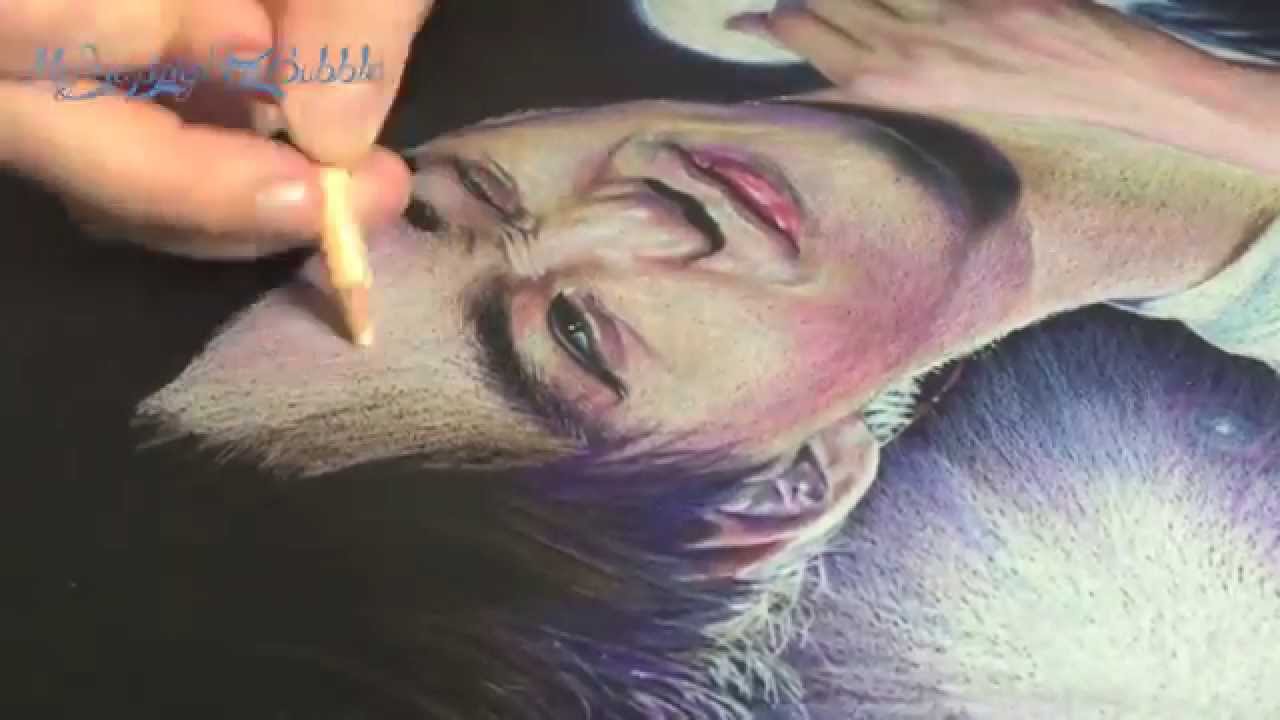 [Fan Art Process] Exo Kai - Colored Pencils