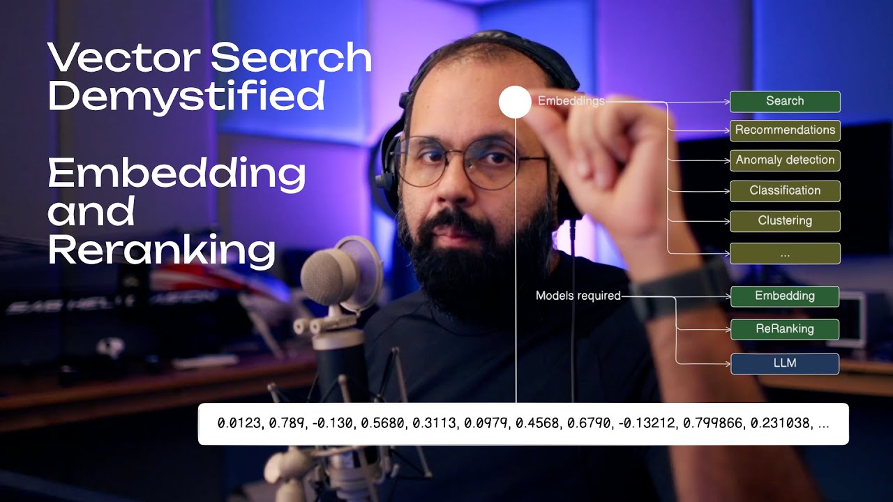 Vector Search Demystified: Embedding and Reranking