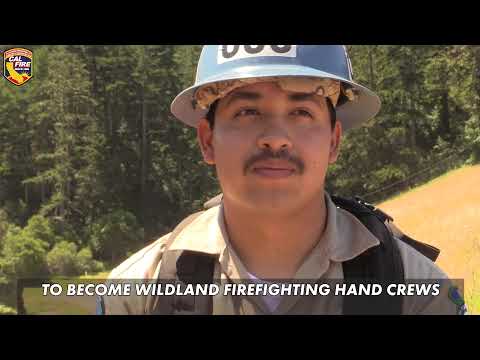 CCCs Train to Become Wildland Firefighting Hand Crews