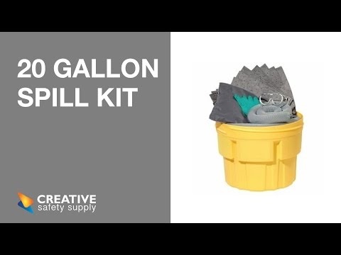 20-Gallon Spill Kit - Stop Spills in Their Tracks