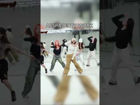 AESPA DIRTY WORK DANCE PREVIEW #KARINA #GISELLE #WINTER #NINGNING #aespa #에스파