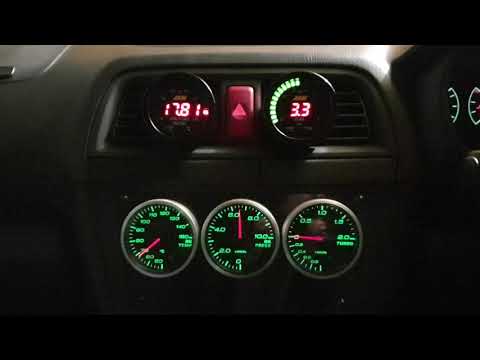 Testlauf mit AEM X Series AFR und Benzindruck Subaru Impreza WRX STI S202
