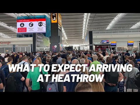 What to expect arriving at London #Heathrow Airport #LHR ⁴ᴷ⁶⁰