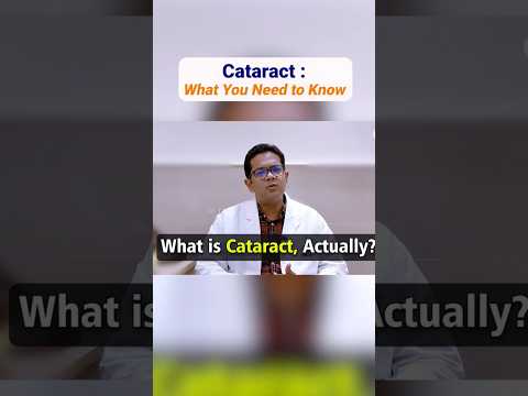 👁️ What Is Cataract? Explained by Our Expert Ophthalmologist