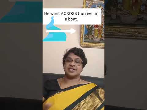 Across/Along | Spoken English|Grammar #trending #englishgrammar #tamil #preposition #shortsfeed #for