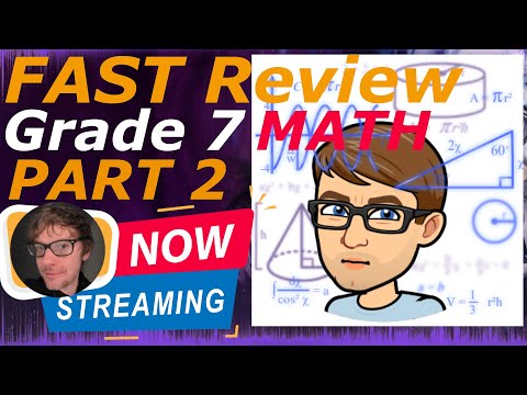 7th grade Florida FAST B.E.S.T Math Test Review part 2