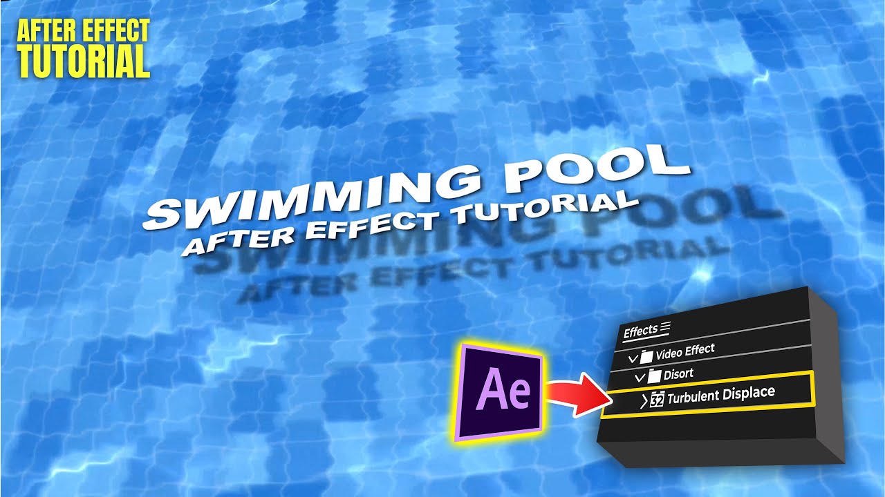 Create a Swimming Pool in After Effect | Swimmig Pool | After Effect Tutorial