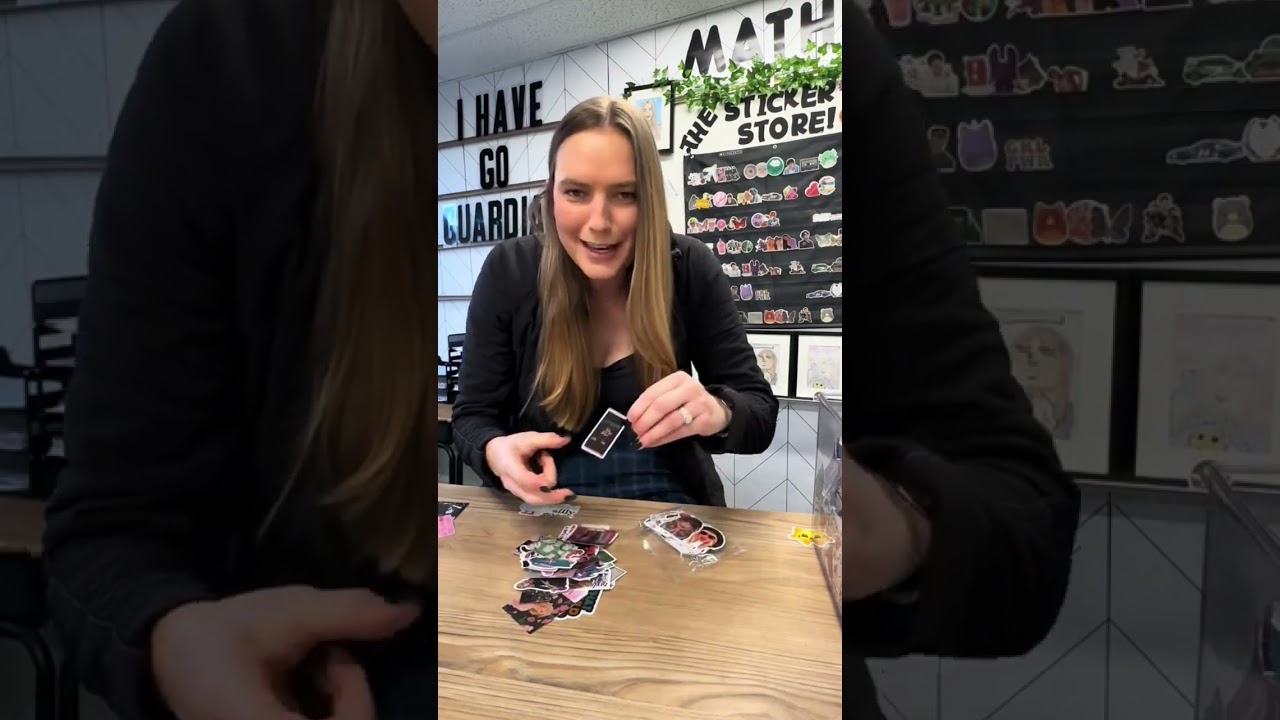 Sorting INAPPROPRIATE Taylor Stickers!!!