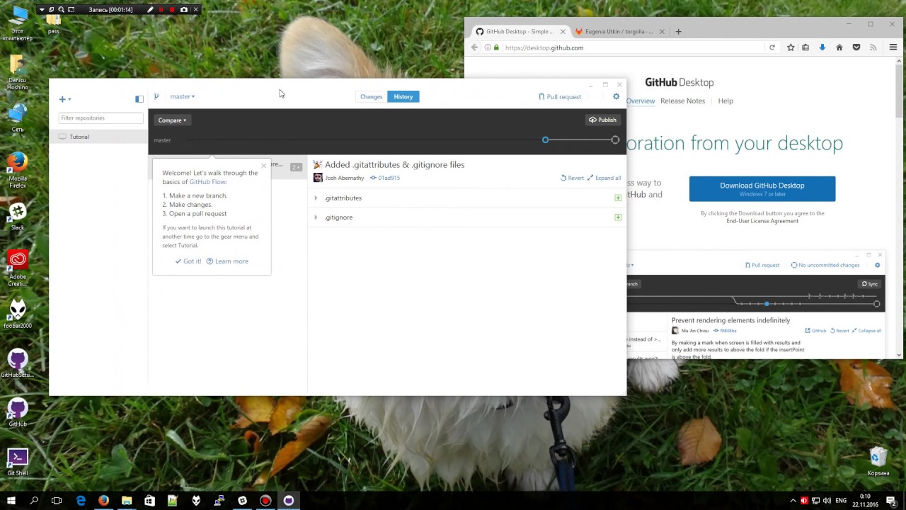 (Old GitHub desktop) How to use GitHub Desktop with GitLab