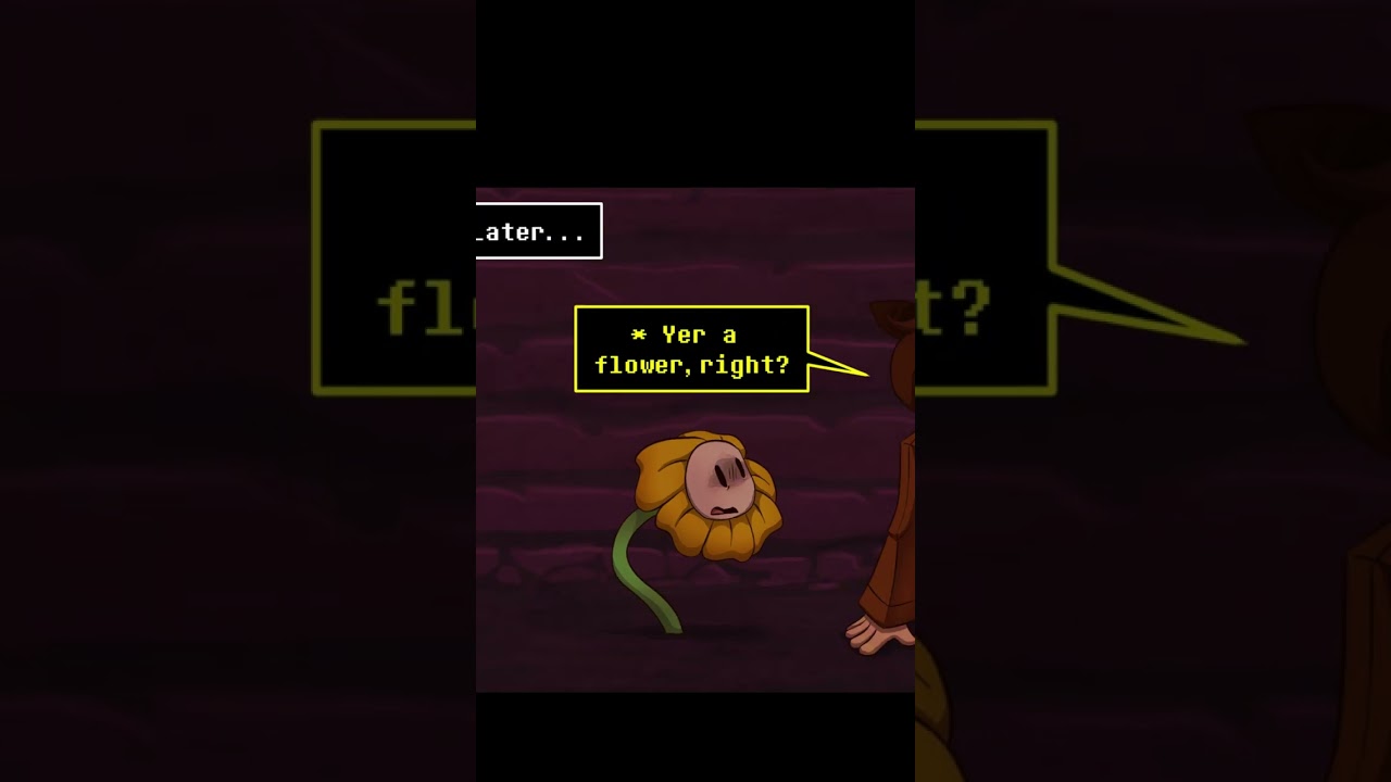 Flowey's Strategy with Clover - Undertale Comic Dub #undertalememe #deltarunememes