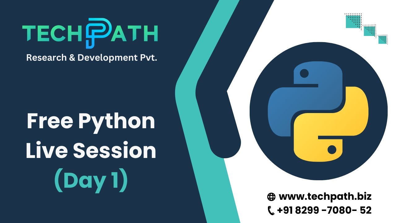 Free Python Live Session (Day 1)