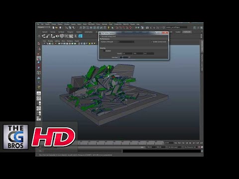 Maya PullDownit VFX Tutorial Series (Dynamic Rigid Body Fracturing Technique) Part 1 | PoGo Portal