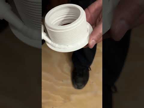 Proper Install of Shower Drain onto Shower Base #bathroomremodel #diy