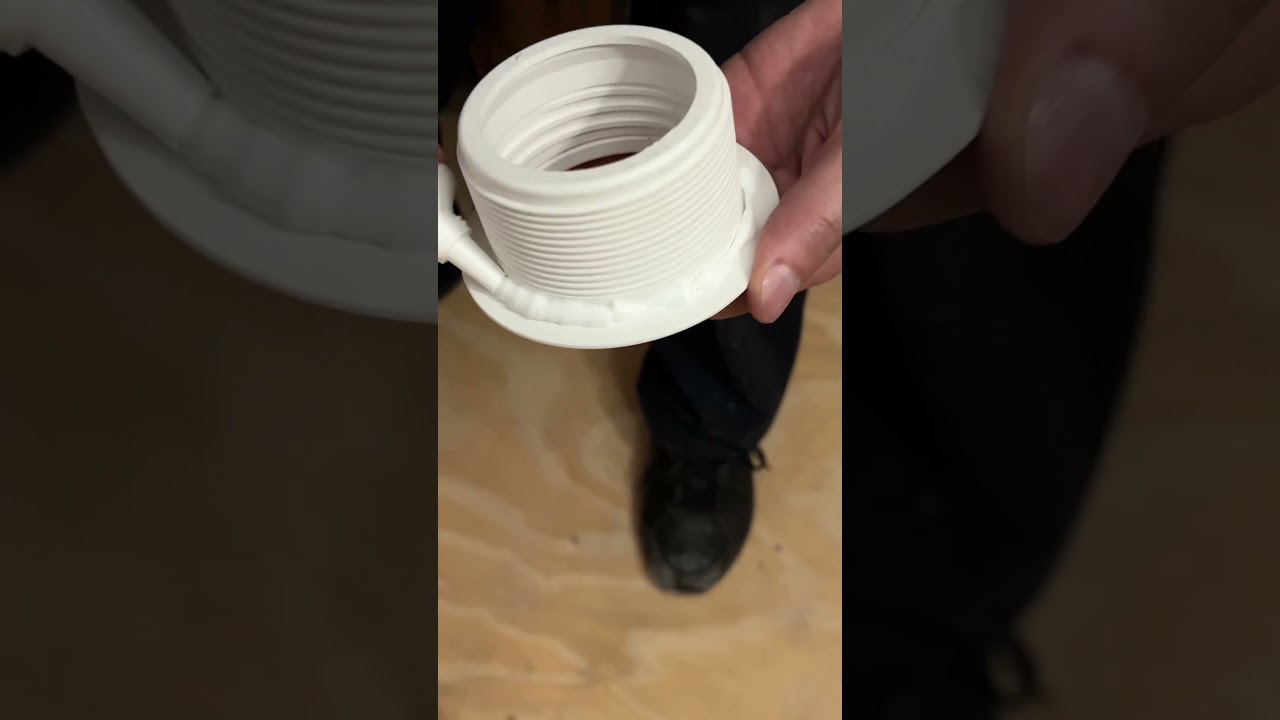 Proper Install of Shower Drain onto Shower Base #bathroomremodel #diy