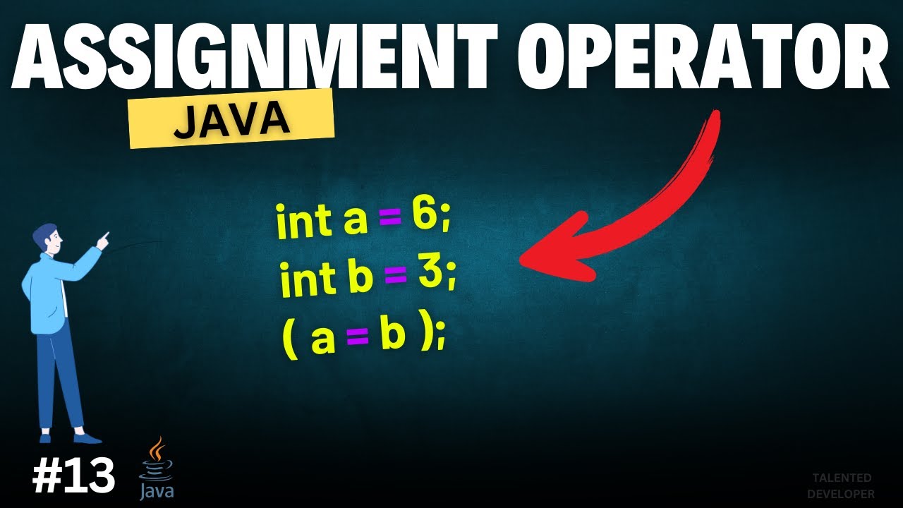 Java Assignment Operators Explained | Chapter-13 | Java Tutorial For Beginners